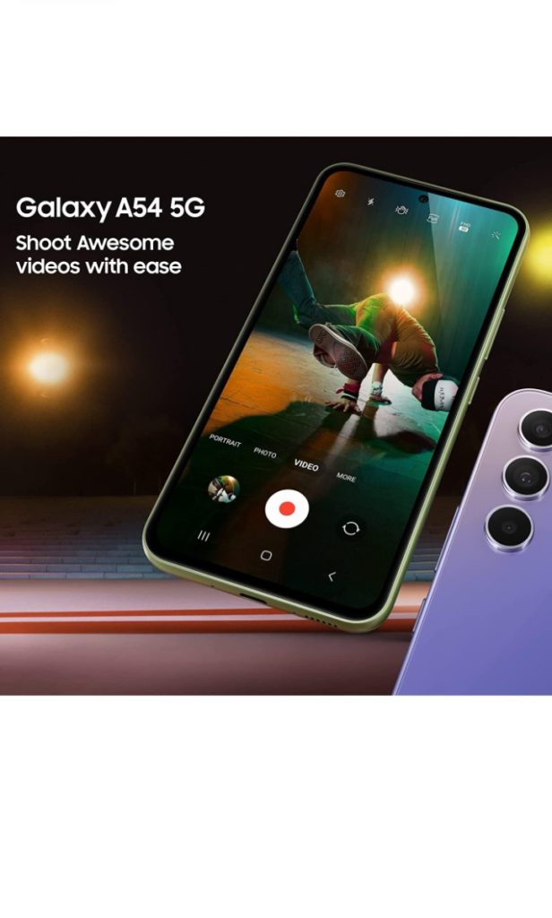 Samsung Galaxy A54 5G Mobile Phone 6.4 Inch Super AMOLED FHD+ screen ...
