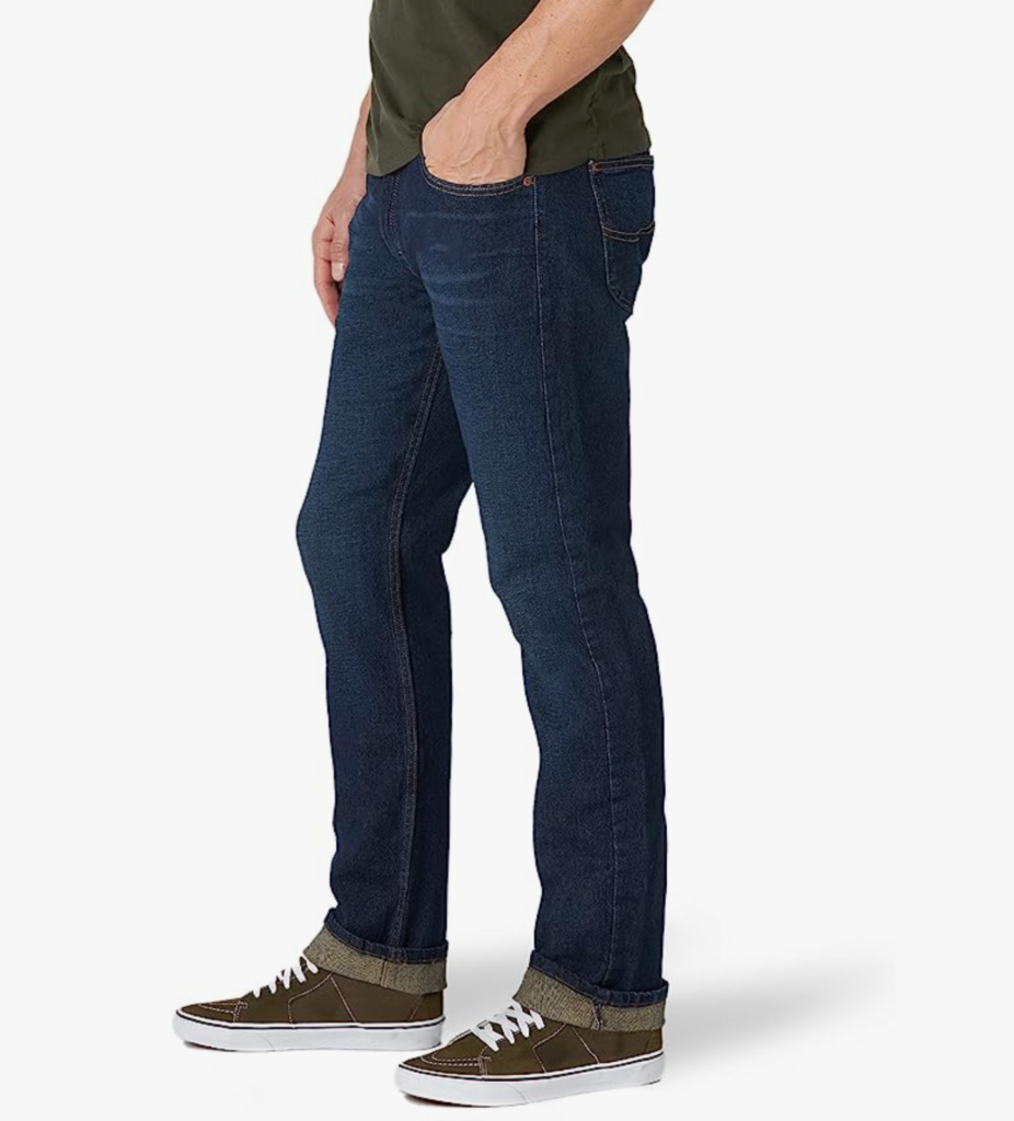 Men’s “Lee” Comfort Stretch (Road Rash) Slim Fit Straight Leg jeans ...