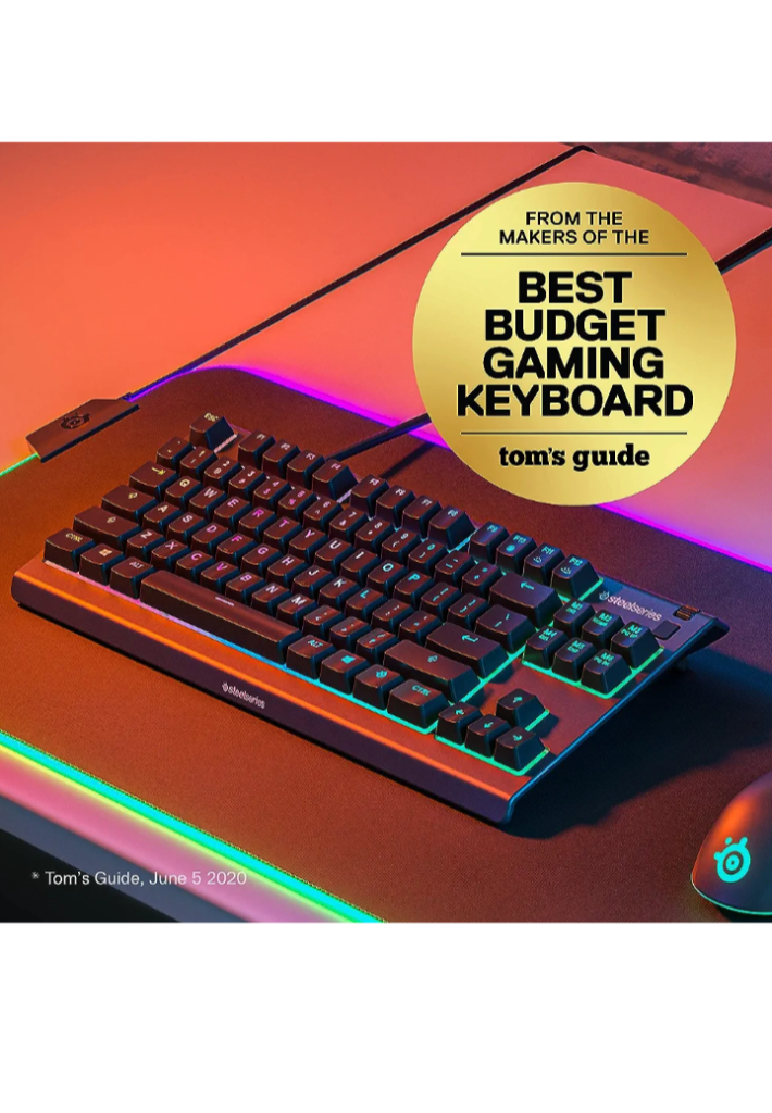 SteelSeries Apex 3 TKL – RGB Gaming Keyboard – Opson.co.uk